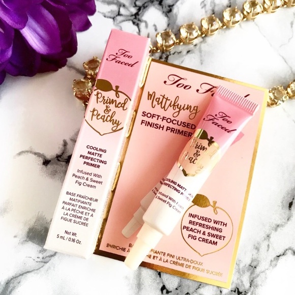 Too Faced | Makeup | New Too Faced Primed Peachy Cooling Matte | Poshmark